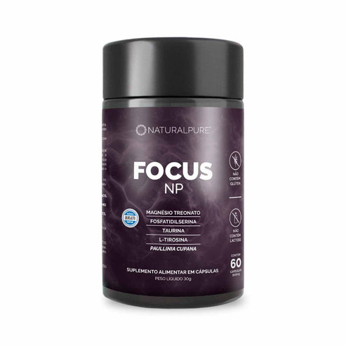 Focus NP – Foco, Concentração e Performance Mental – Natural Pure